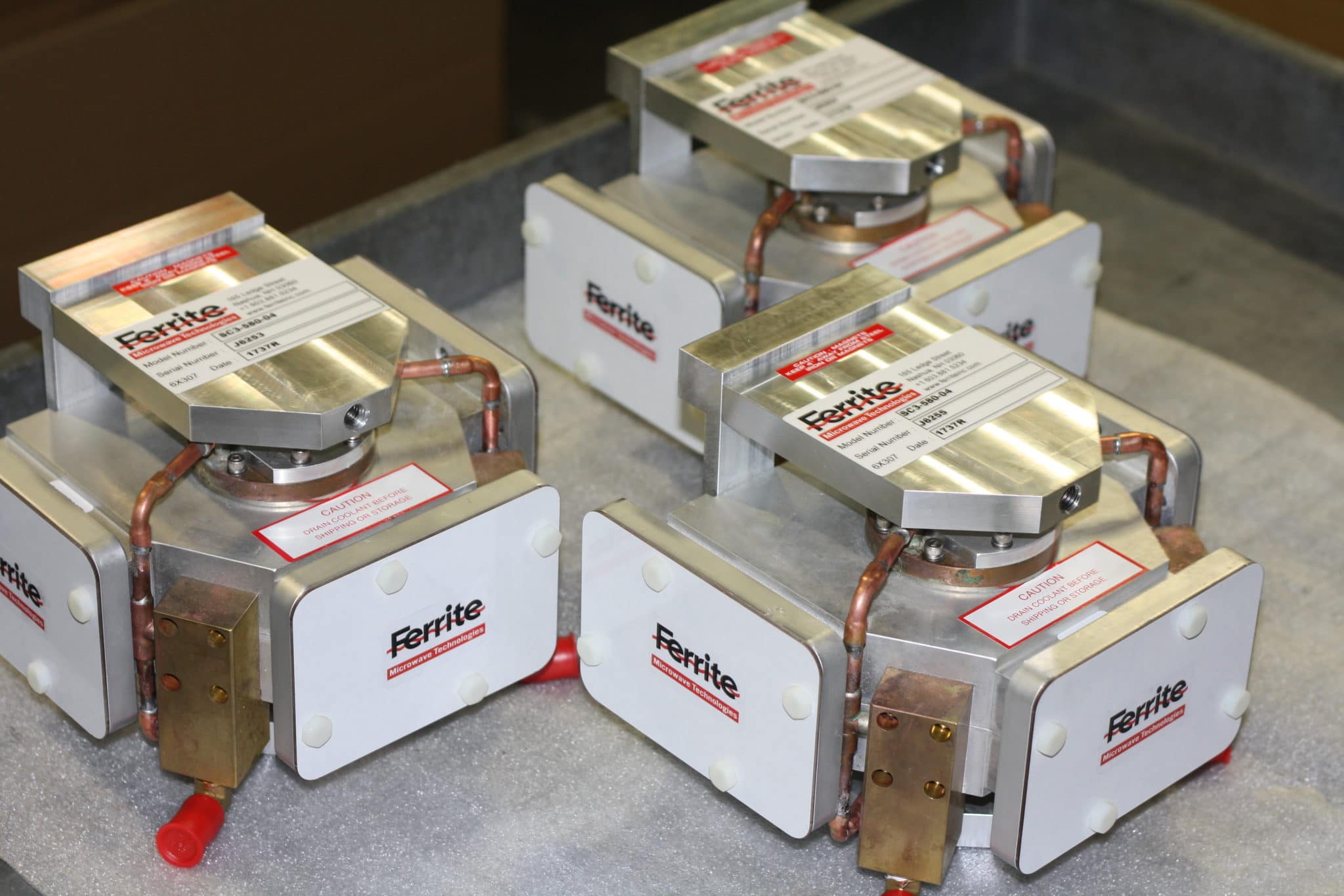 3-Port Junction Microwave Circulators | Ferrite Microwave Technologies