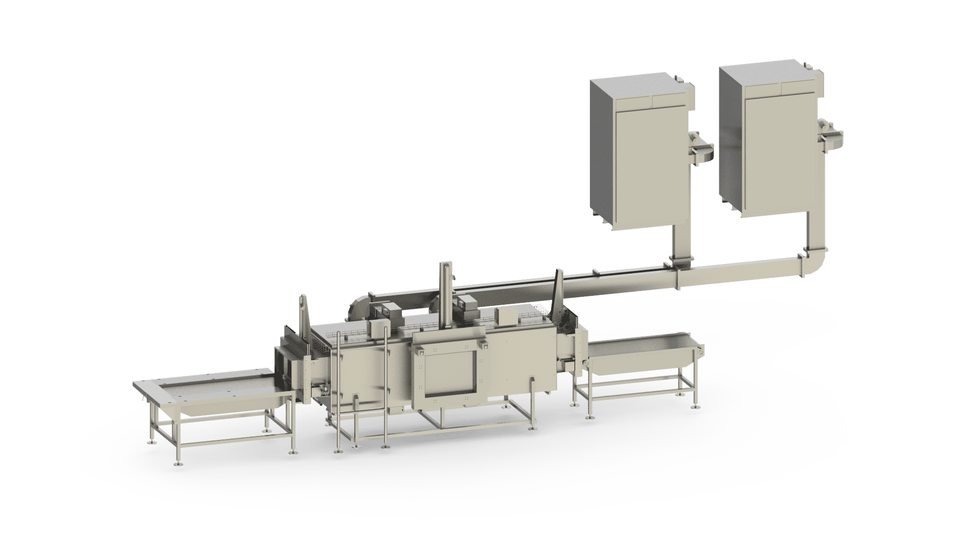 Food Tempering Tunnel Microwave System | MIP8 | Ferrite Microwave
