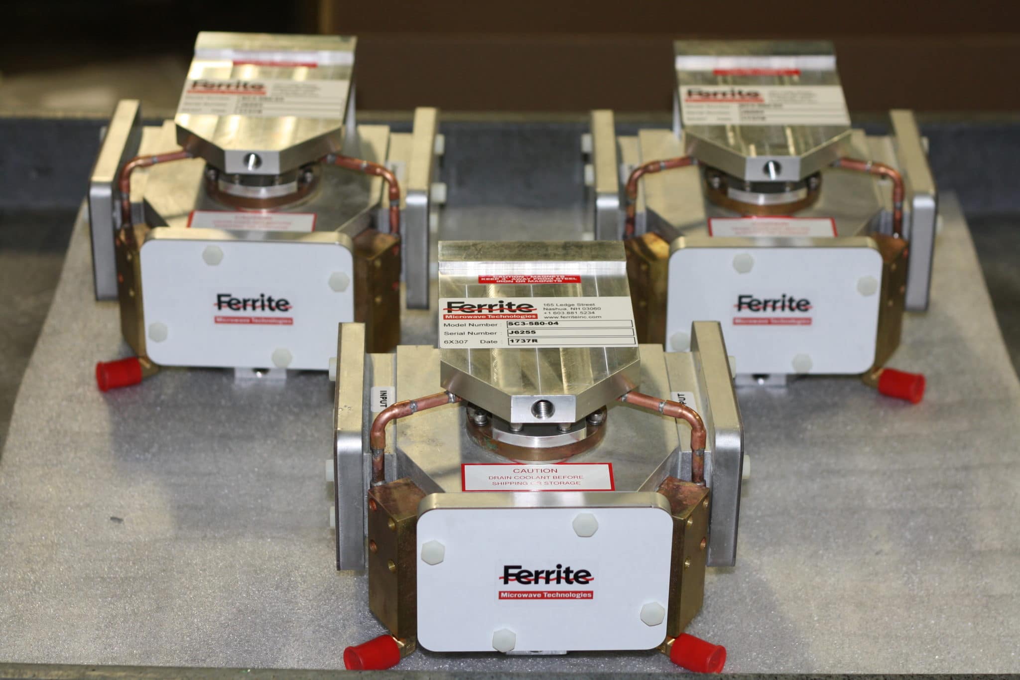 High Power Microwave Circulators & Isolators | Ferrite Microwave (FMT)