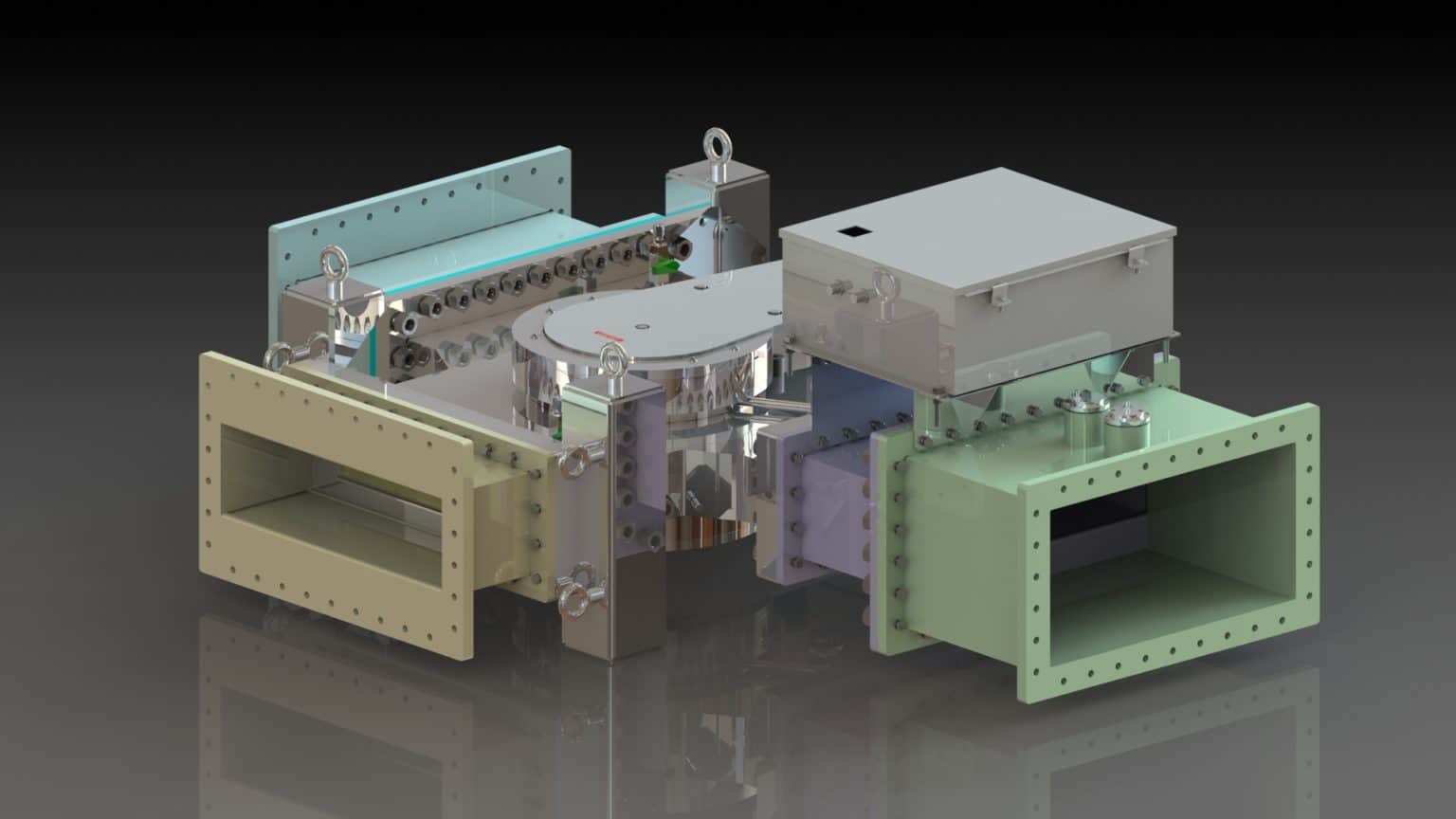 WR1150 Waveguide UHF Band Microwave Circulators | Ferrite Microwave