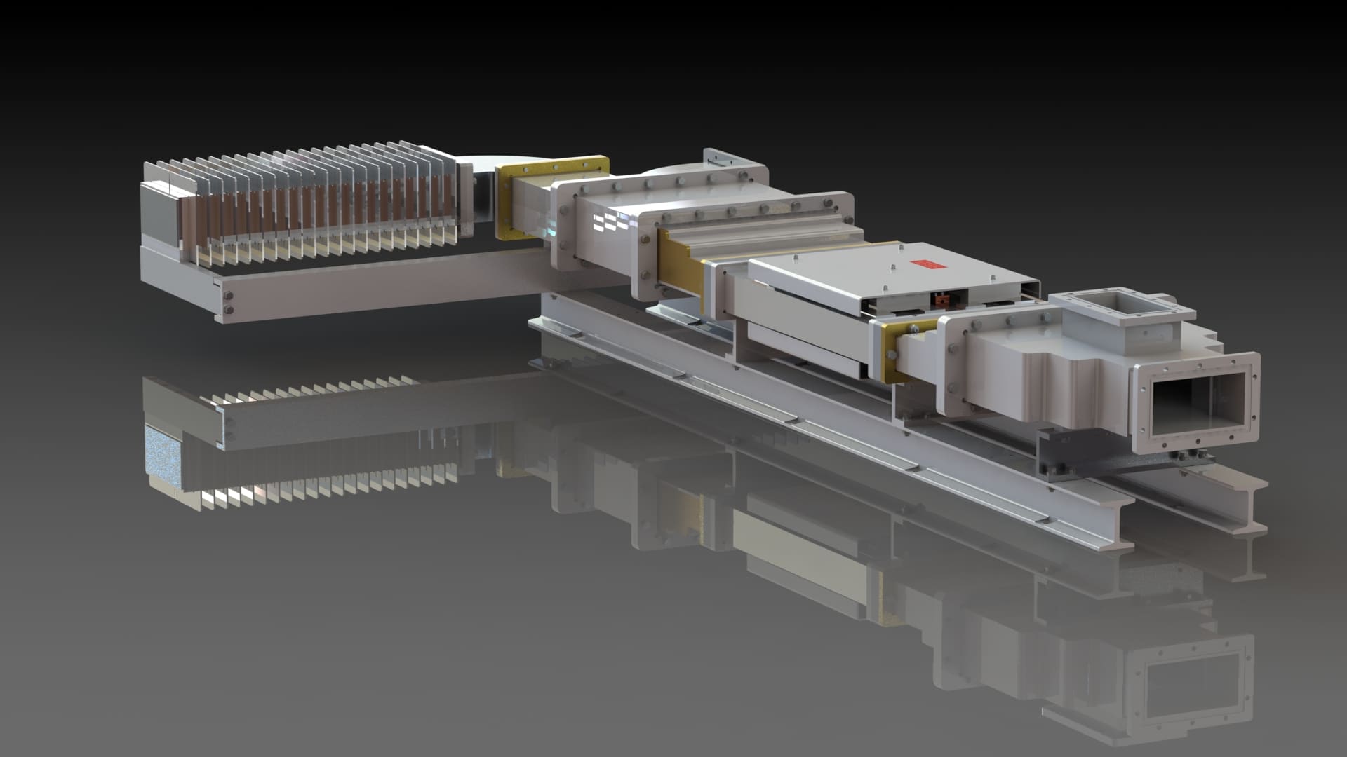 WR650 Waveguide L-Band Microwave Circulators | Ferrite Microwave