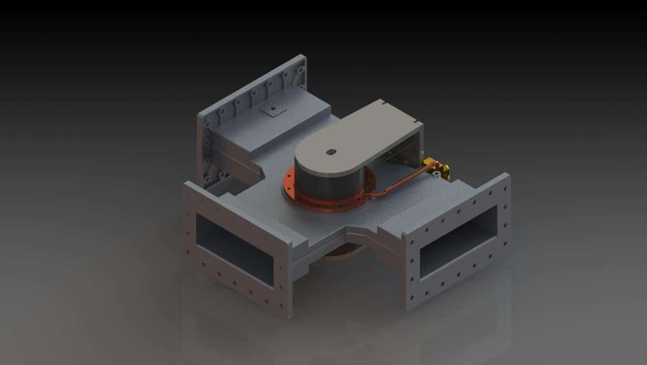 WR975 Waveguide UHF Band, 75 kW Circulators | Ferrite Microwave