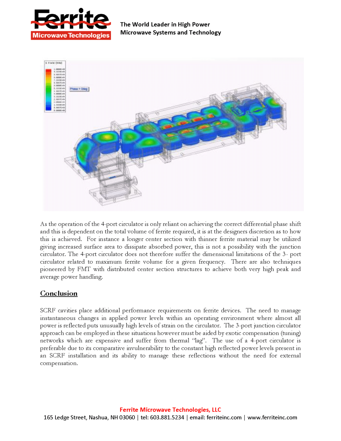 4-Port Circulators in SCRF Applications | Ferrite Microwave Technologies