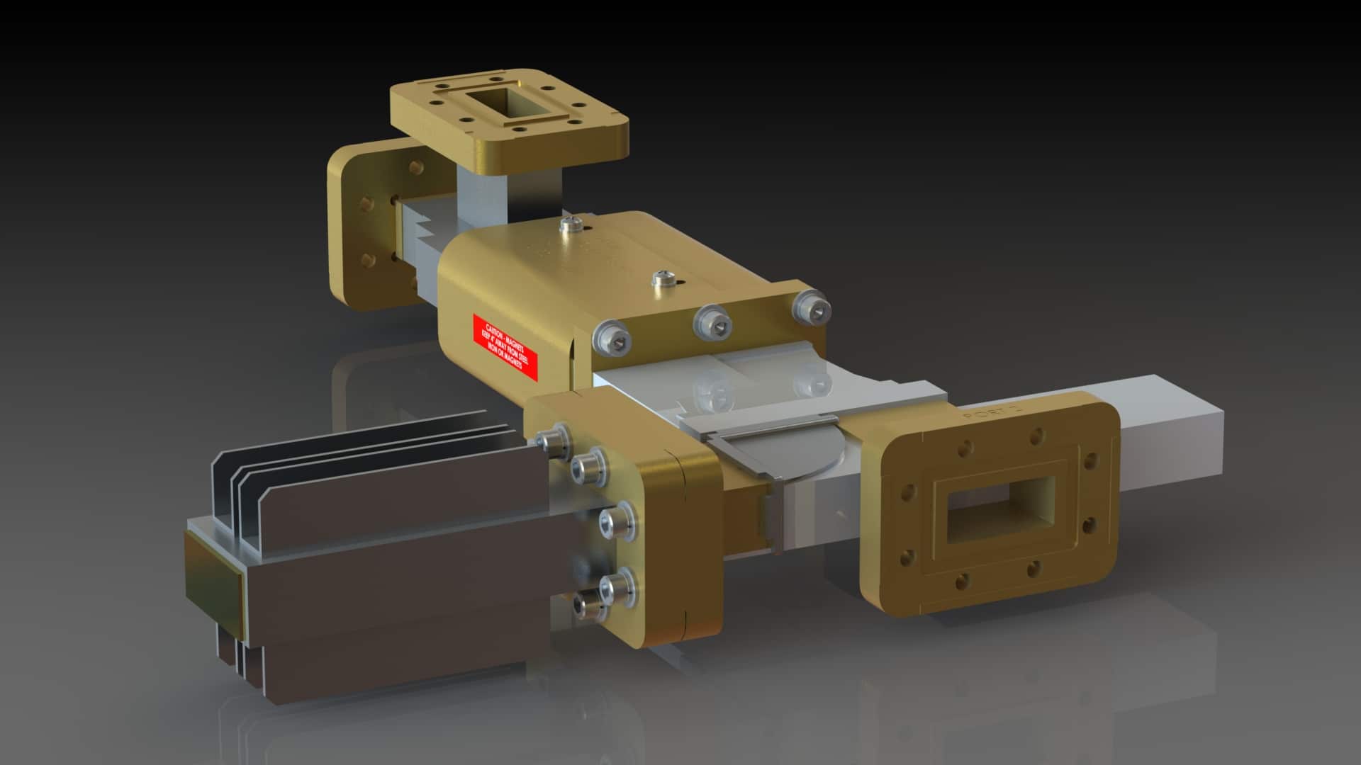 WR90 Waveguide X-Band Microwave Circulators | Ferrite Microwave
